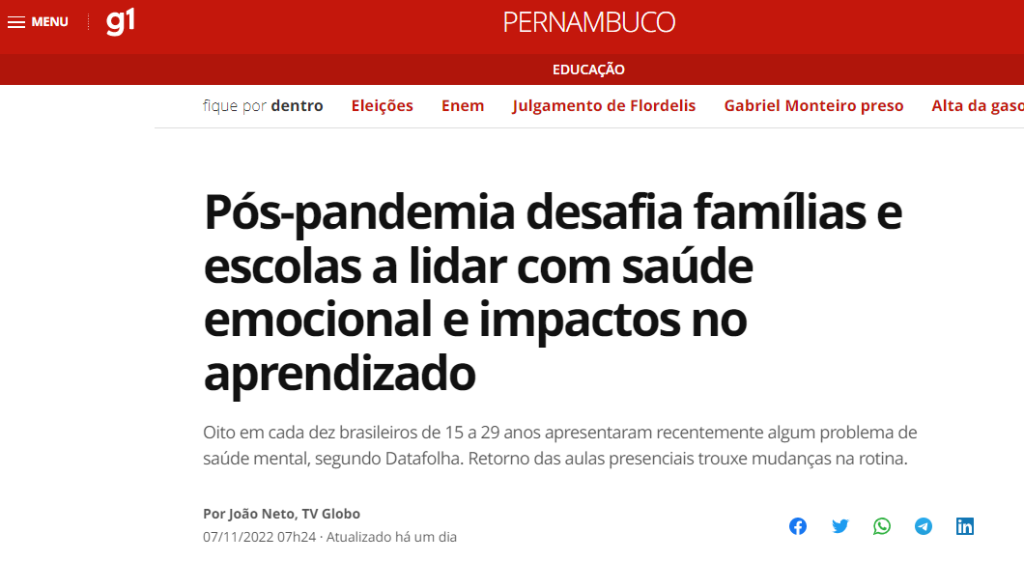 Vozes da Educação | CEO do Vozes da Educação participa de reportagem da ...